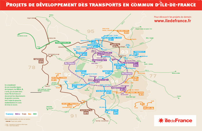 Les transports en Ile-de-France - Association des Usagers des Transports
